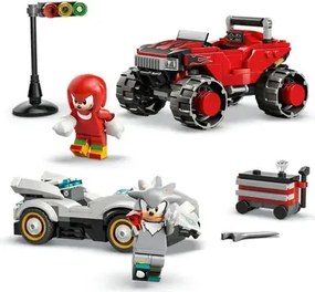 LEGO® Sonic the Hedgehog™ 77118 Silver a jeho auto vs. Knuckles a jeho