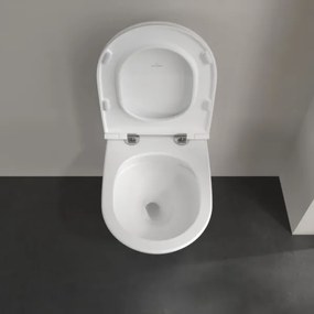 Villeroy & Boch 4670T9R1 - Záv WC s prkénkem SoftClose SUBWAY keramika/bílá