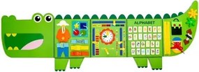 2KIDS TOYS Activity board Krokodýl / Senzorická hračka / od 3 let
