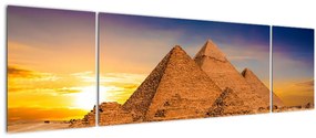 Obraz - Egyptské pyramidy (170x50 cm)