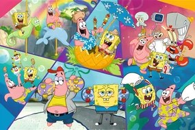 TREFL Puzzle SpongeBob v Bikini Bottom / 300 dílků / 60 x 40 cm / od 8