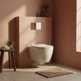 Tlačítko k WC podomítkovým systémům REA HD K011A-Q, chrom