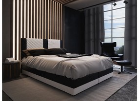 Čalouněná postel PIERROT + topper, 180x200, D511/D8