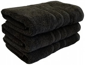 Profod Ručník a osuška Sofie 400g/m2  Osuška Sofie černá 70x140 cm