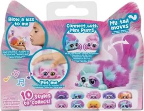 SILVERLIT Interaktivní kočka Mini Purrs / Plyš / Svítí a vrní / 1x AAA