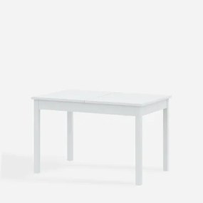 Rozkládací stůl UNO bílý 120-160 cm