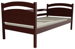 Dětská postel masiv 026 borovice masiv 90 x 200 cm ořech