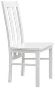 Židle 10, buk, barva bílá, kolekce Belluno Elegante