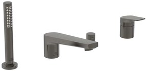 Ideal Standard La Dolce Vita - Baterie na okraj vany, 4-otvorová instalace, Magnetic Grey BD671A5