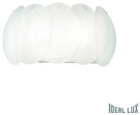 Nástěnné svítidlo Ideal Lux Ovalino AP2 bianco 038025 bílé