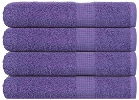 Ručníky FROGN 4 ks fialové 100x200 cm 360 g/m² 136891