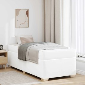Rám postele Bílá 100 x 200 cm PVC 3399227