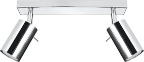 Sollux Lighting Stropní svítidlo RING 2 chrom