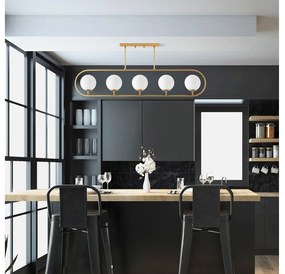 Designový lustr Ulrica II 122 cm zlatý