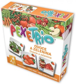 EFKO Hra Pexetrio Ovoce a zelenina 36 dílků *SPOLEČENSKÉ HRY* ef8840