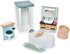Nábytek pro panenky tender leaf dolls house bathroom furniture