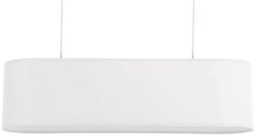 Bílé stínidlo Kave Home Palette 75 cm