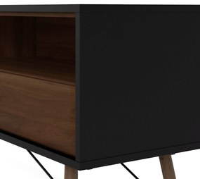 TV stolek RY 86007 černý mat/ořech