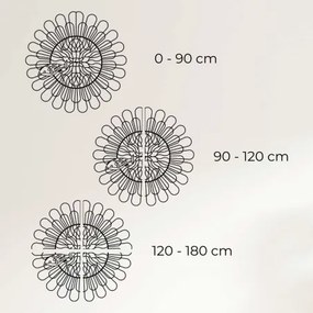 Květinový obraz s rybkou, moderní mandala I SENTOP PR0348