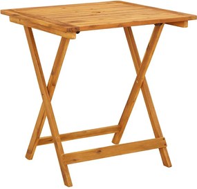 3dílný bistro set černý polyratan a masivní dřevo 3281874