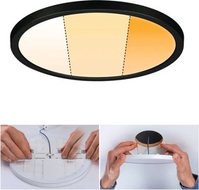 Paulmann 93102 - LED/16W IP44 Podhledové svítidlo AREO 230V pr. 23 cm černá
