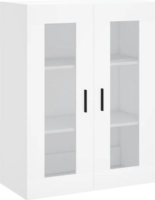 Skříň highboard bílá 69,5 x 34 x 180 cm kompozitní dřevo 3198481