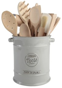 Šedá keramická dóza na kuchyňské náčiní T&G Woodware Pride of Place
