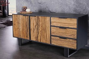 Designová komoda Shark 150 cm mango/teak