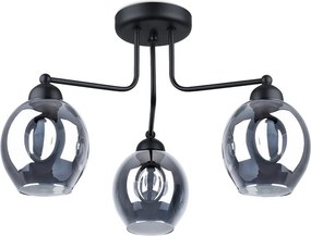 Sollux Lighting Lustr FILLAN 3 černý