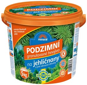 Podzimní hnojivo pro jehličnany – kyblík 5kg