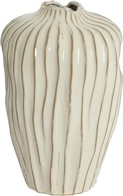 Krémová keramická váza (výška 30 cm) Vechhia – Light &amp; Living