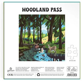 Galison Puzzle Lesní krajina 500 dílků