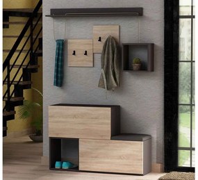 Designová předsíňová sestava Callia antracitová
