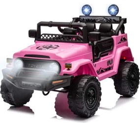 Elektrické autíčko Milly Mally Toyota FJ Cruiser Pink