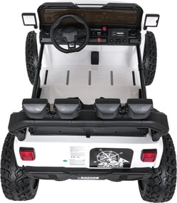 Elektrické autíčko Extreme Sport 4x4 bílé