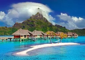 BLUEBIRD Puzzle Bora Bora, Tahiti / 500 dílků / od 12 let