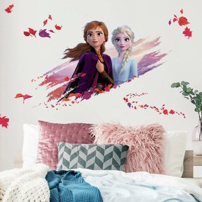 Samolepky Frozen Anna a Elsa