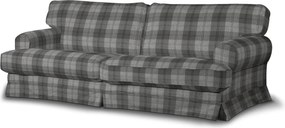 Potah na pohovku IKEA Ekeskog rozkládací barva šedá látka pletený vzor, vzorované