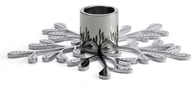Svícen Mistletoe Silver COOEE Design