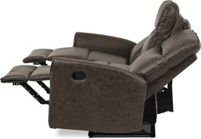 Sedací souprava hnědá ASD-4302 BR3