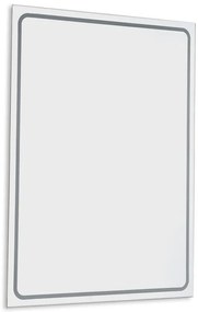 Sapho, GEMINI LED podsvícené zrcadlo 500x700mm, GM050