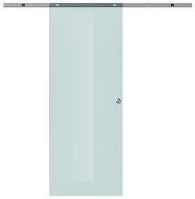 HOMCOM Posuvné skleněné dveře Posuvné skleněné dveře do místnosti, matné sklo, 775/900/1025x2050 mm| Aosom