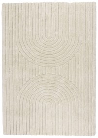 Obdélníkový koberec Niklas, bílý, 290x200
