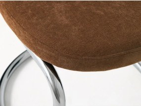 Jídelní židle v terakotové barvě Griffin – Unique Furniture
