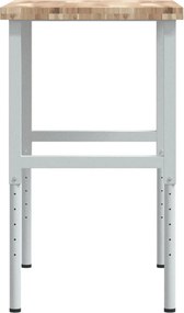 Pracovní stůl 100x60x(73–99,5) cm masivní akácie obdélníkový 3309713