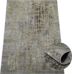 BE Koberec Deluxe 9095 BEIGE - béžový obdélníkový Rozměr: 60x100 cm