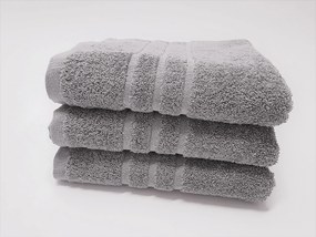 Froté ručník 30x50 - Světle šedý