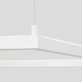LED lustr Eterna 75 bílé