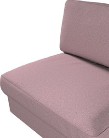 Potah na neskládací křeslo IKEA Kivik barva růžová látka pletený vzor