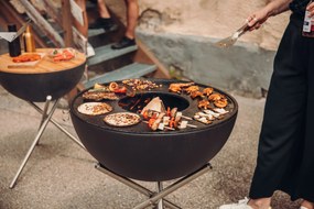 Deska k ohništi Bowl bambusová 70 cm